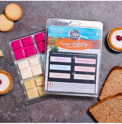 Cosy Bakery - Cosy Aromas - Wax Melt Pack - 6 x 40g