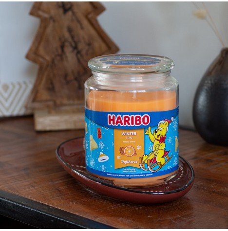 Winter Fun - 510g - Duftkerze Haribo